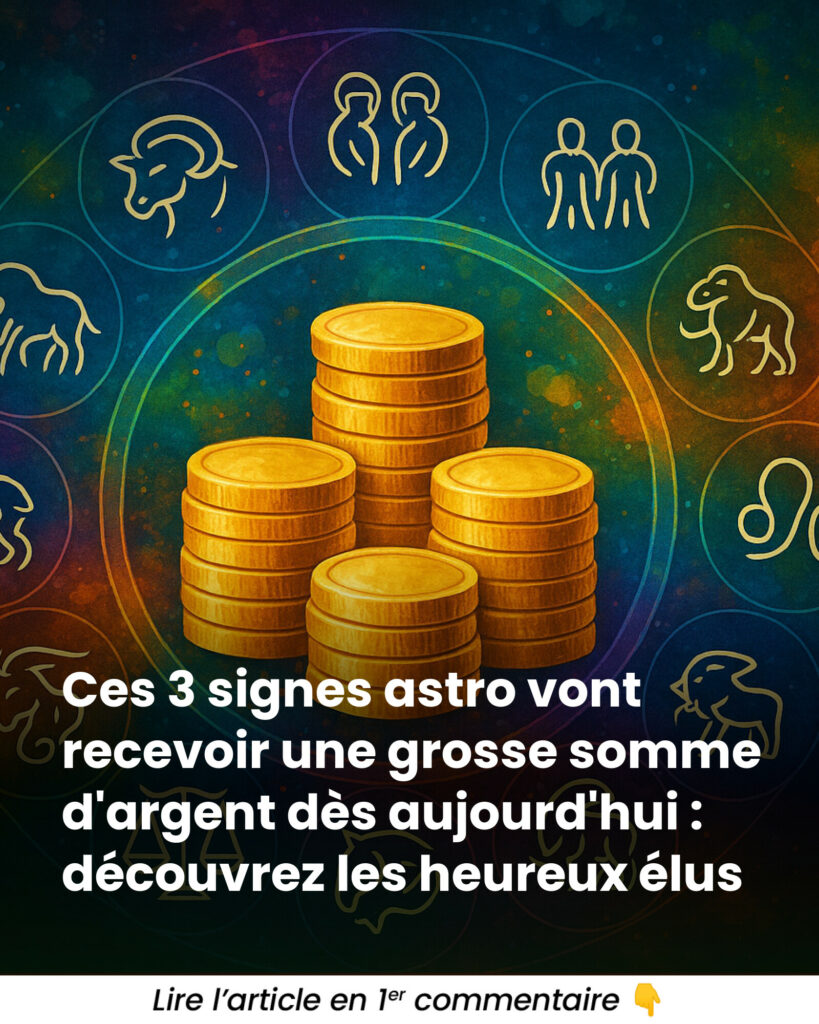 Argent et Astres : Ces 3 signes astrologiques vont recevoir une belle ...