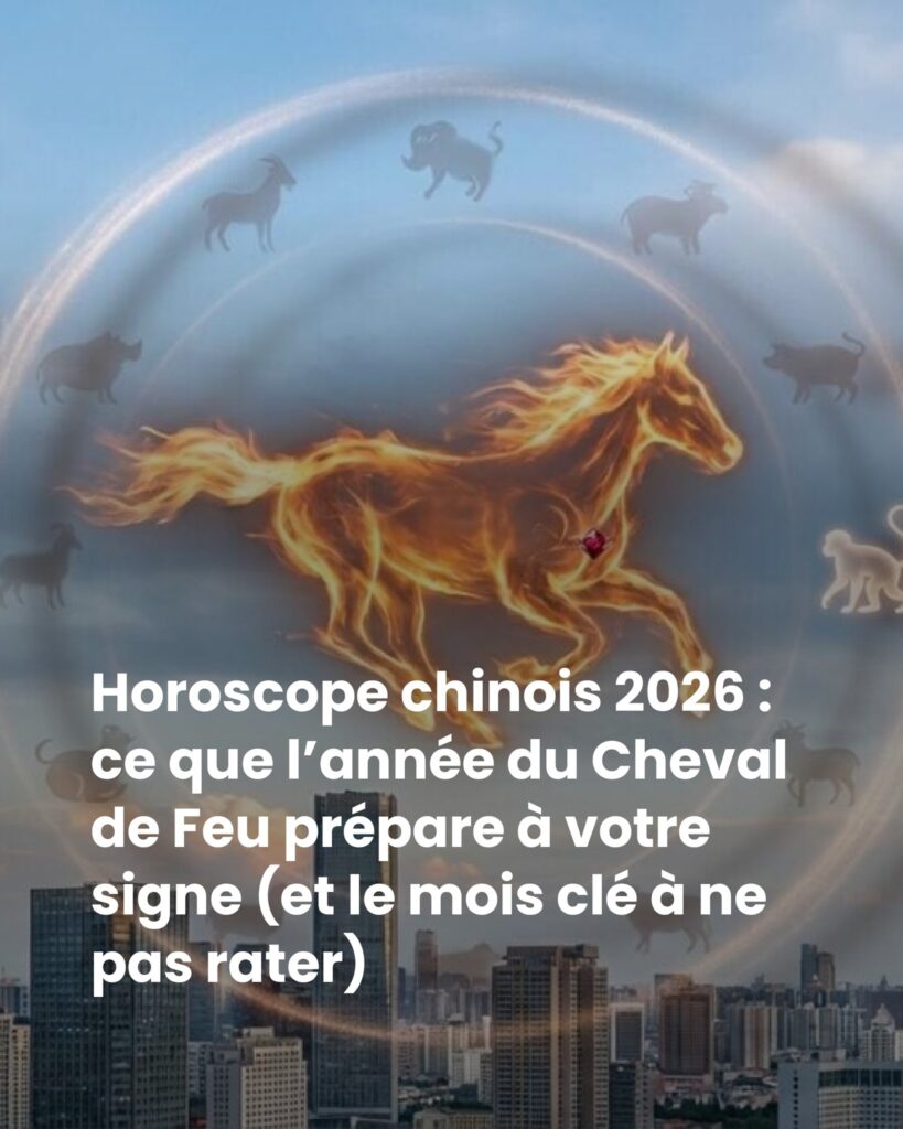 Horoscope chinois 2026 : ce que l’année du Cheval de Feu prépare à ...