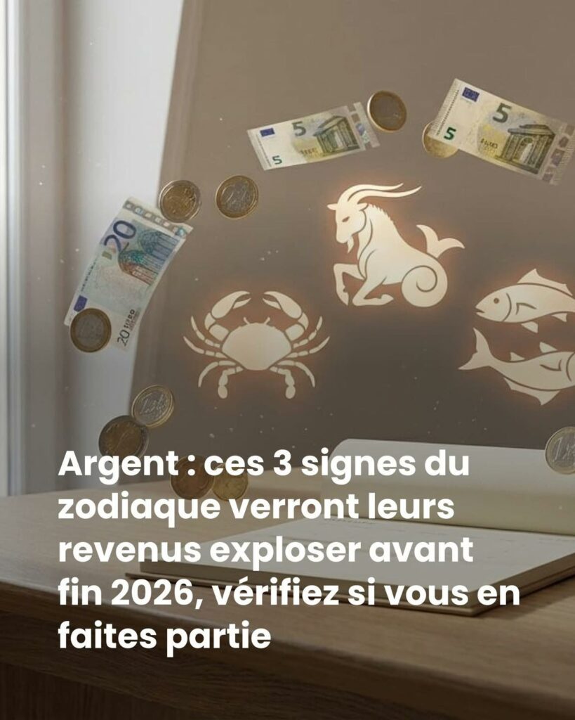 Argent : ces 3 signes du zodiaque verront leurs revenus exploser avant ...