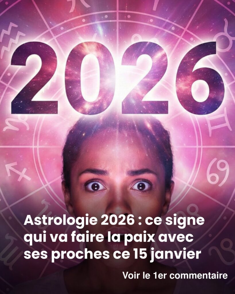 Astrologie 2026 : ce signe qui va enfin faire la paix avec ses proches ...